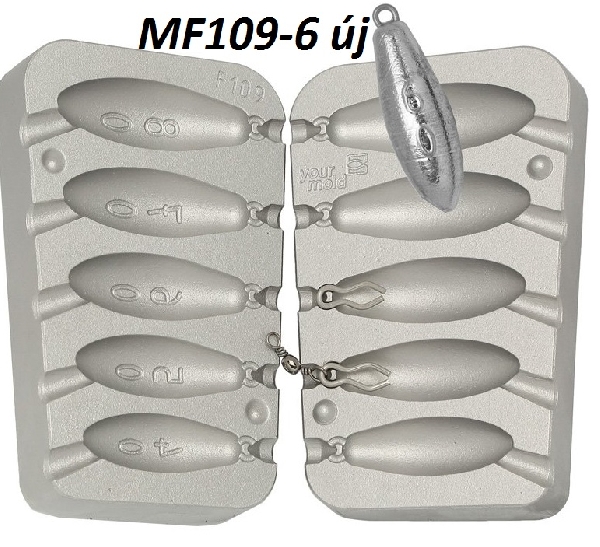MF109 - Horgászsúly öntő Formák - webáruház, webshop